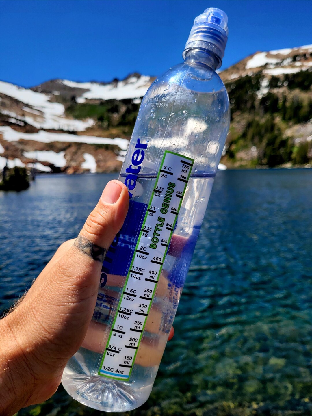 Bottle Genius-ultralight Water Measuring Tool for Dehydrated Meals ...