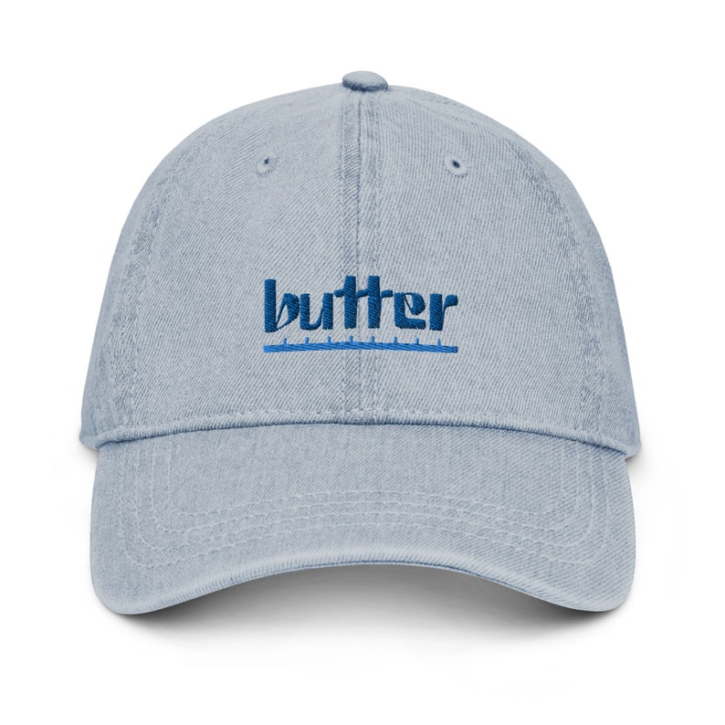 Butter Hat, Denim Hat, Butter Ball Cap, Butter Baseball Hat, Butter Dad ...
