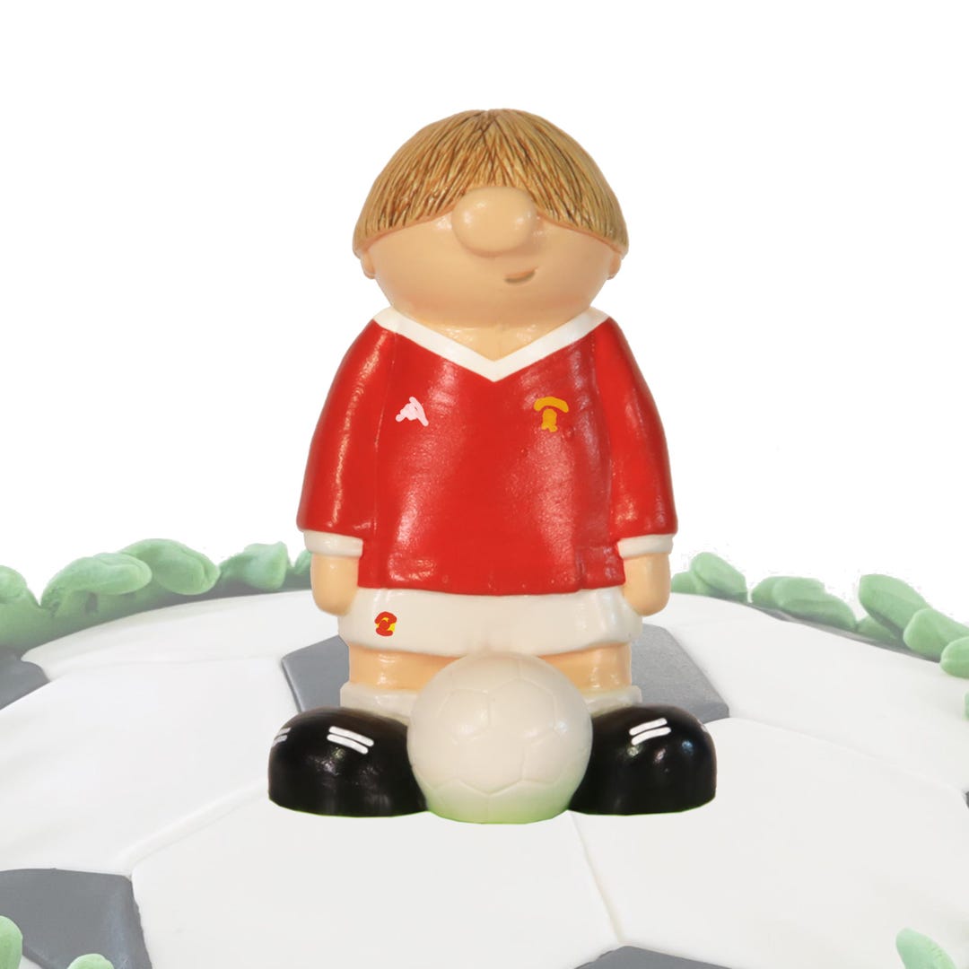 Manchester United Football Cake Topper Birthday Gift Keepsake Present ...
