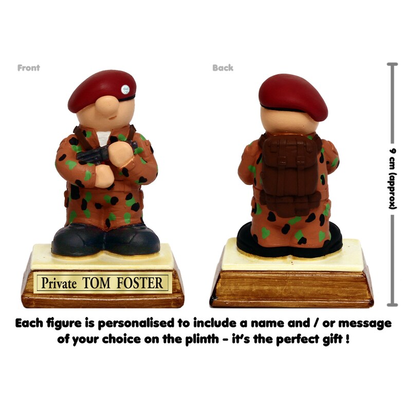 Personalised Soldier Gift British Army Military Birthday | Etsy UK