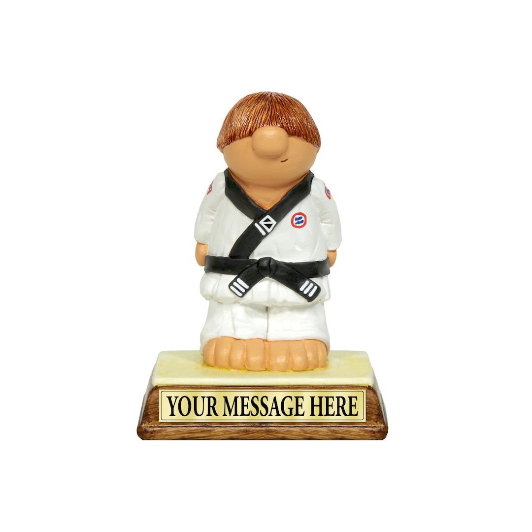 Figurine Judo personnalisée choisissez la couleur de votre - Etsy France