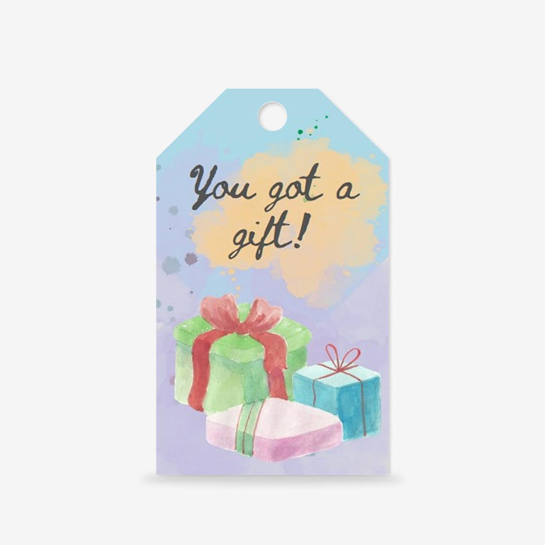 Universal Gift Tags: Printable Gift Tags, Birthdays, Weddings ...