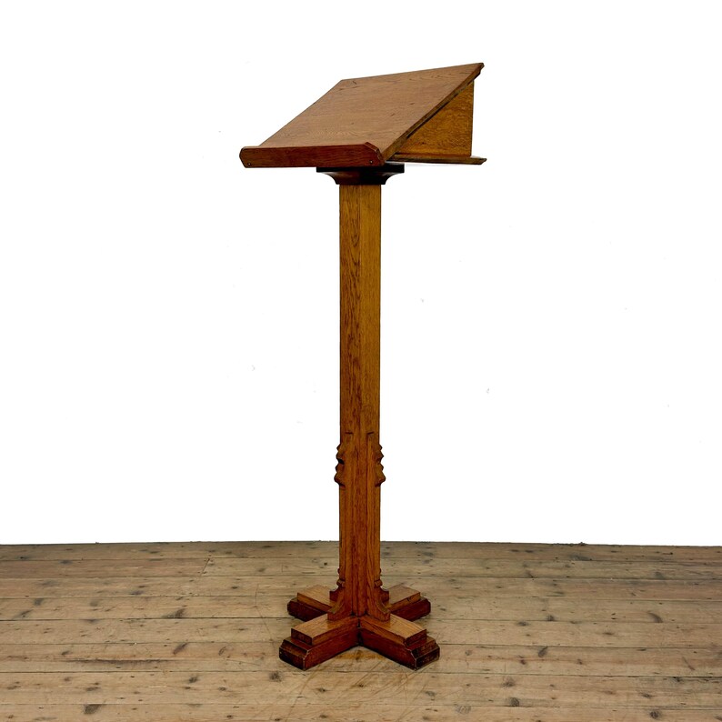 Antique Oak Lectern | Antique Stand | Antiques | Lecturers Stand ...