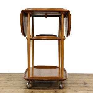 Vintage Ercol Folding Tea Trolley | Vintage Trolley | Drinks Trolley ...