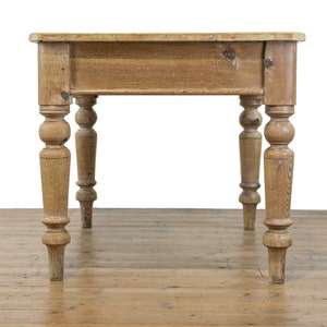 Antique Rustic Pine Kitchen Table or Dining Table Kitchen Table Antique Dining Table Antique ...