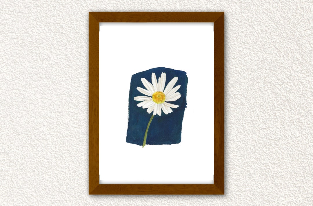 Diasy Digital Download. Watercolor. - Etsy