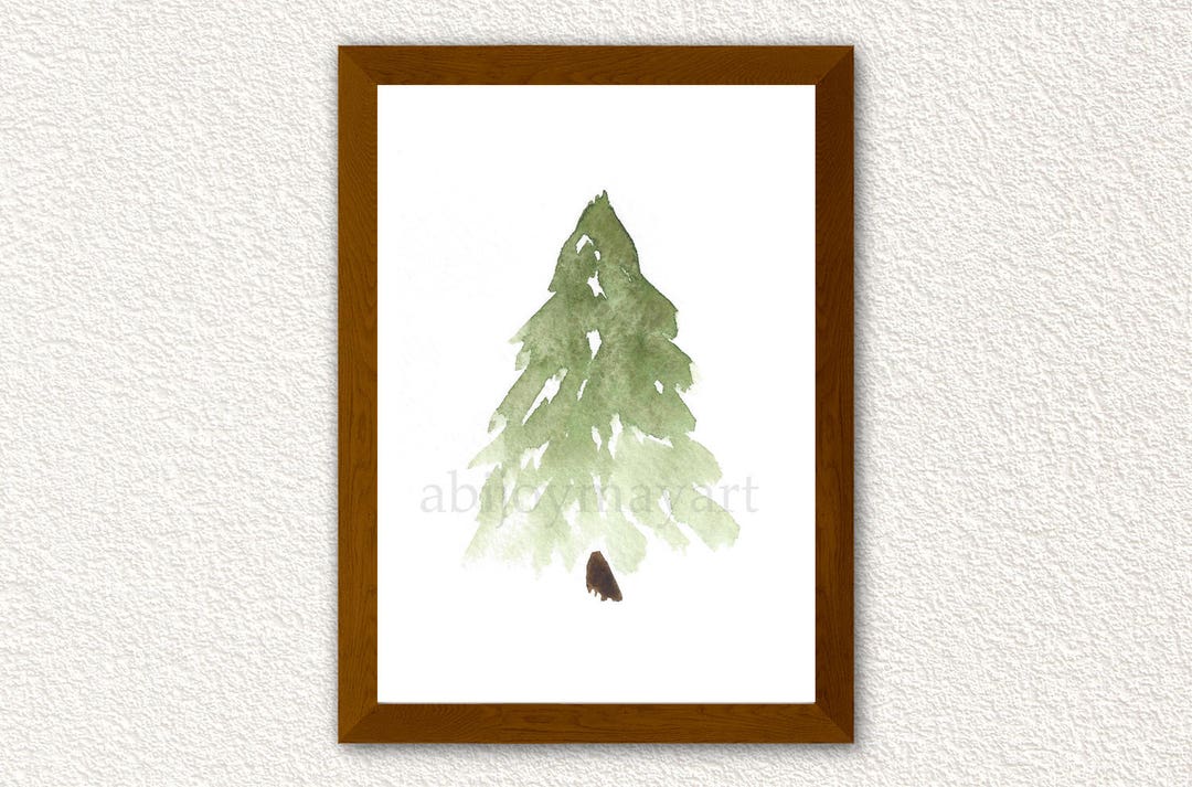 Christmas Watercolor Download - Etsy