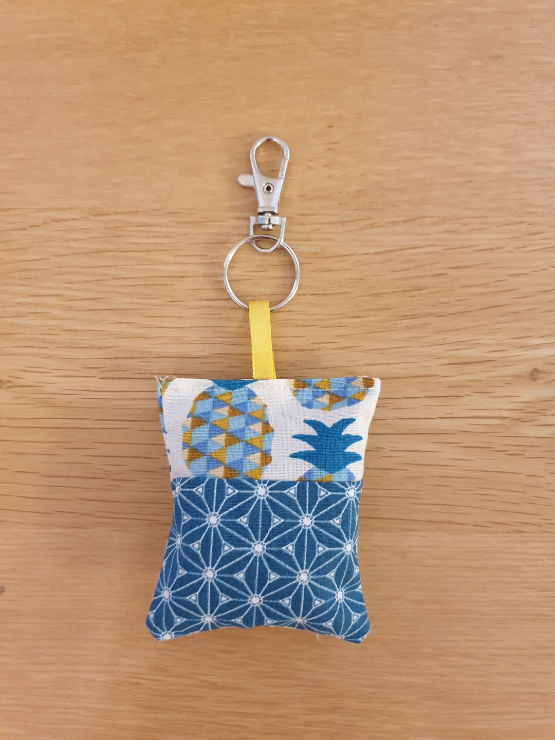 Fabric Key Ring - Etsy