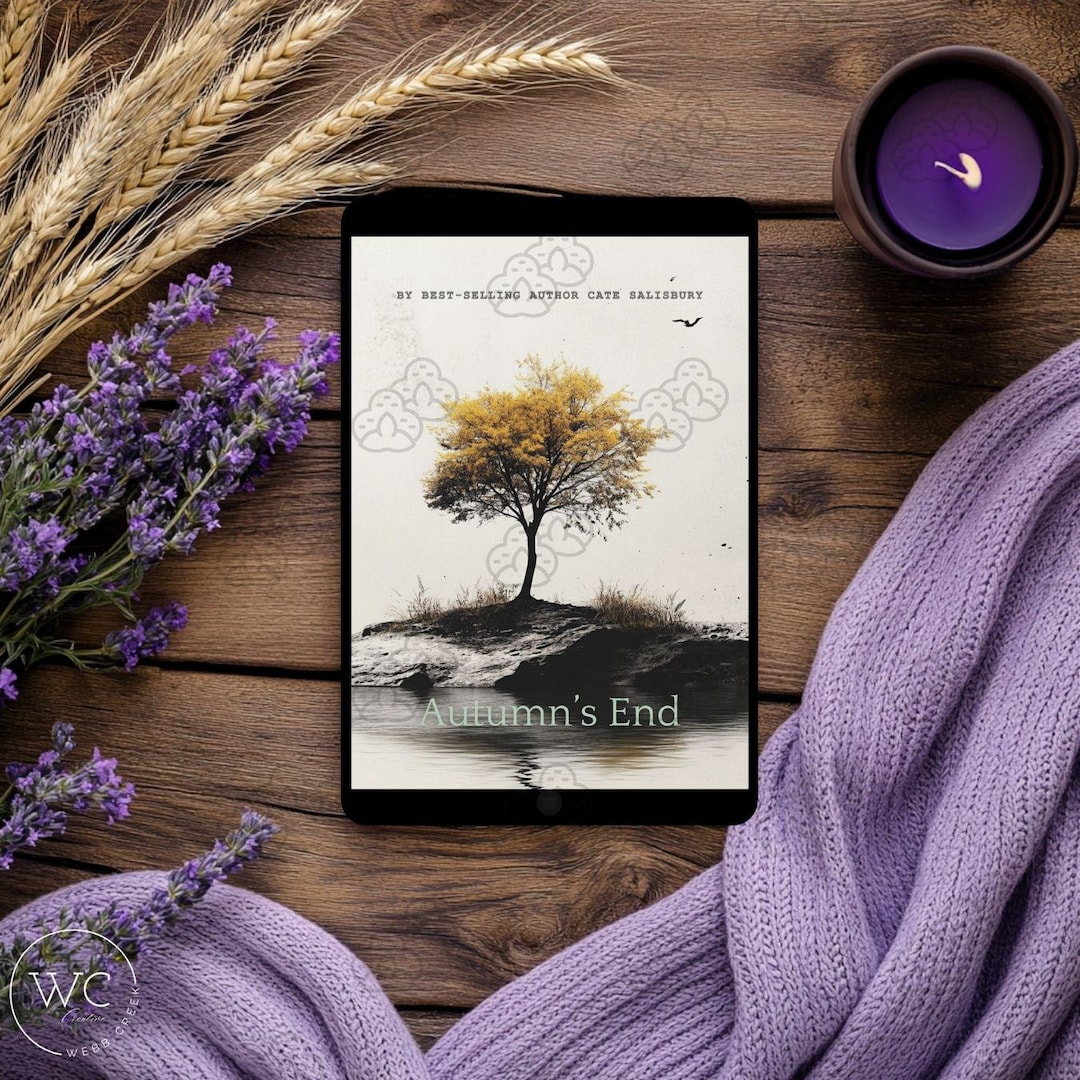 Purple Aesthetic Mockup 4 Bookstagram Purple Ebook Mockup iPad Canva ...