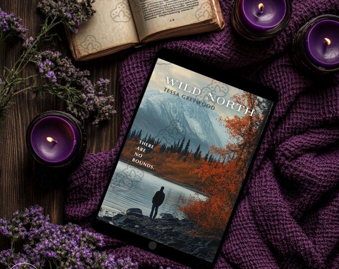 Purple Aesthetic Mockup 6 Bookstagram Purple Ebook Mockup iPad Canva ...