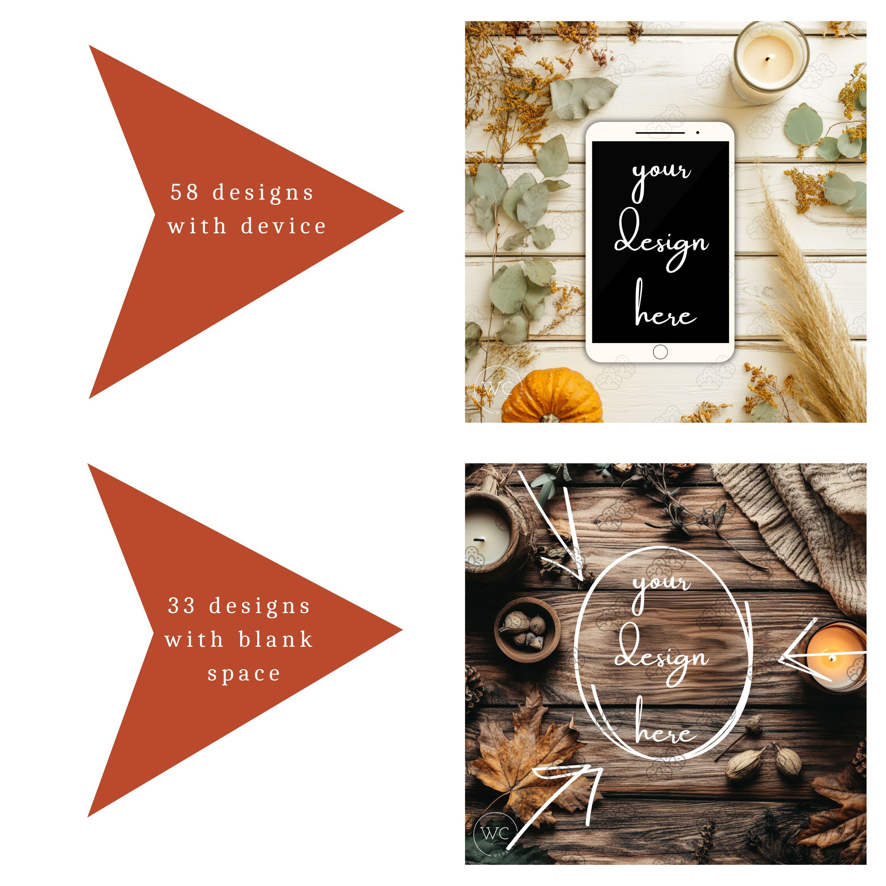 Fall Ebook Mockup Bundle| Kindle Mockup | iPad Mockup | Ebook Mockup ...
