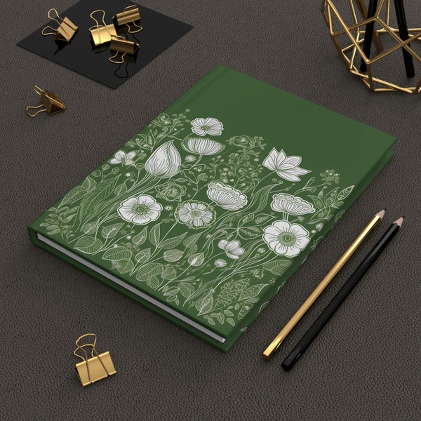 Green Journal - Etsy