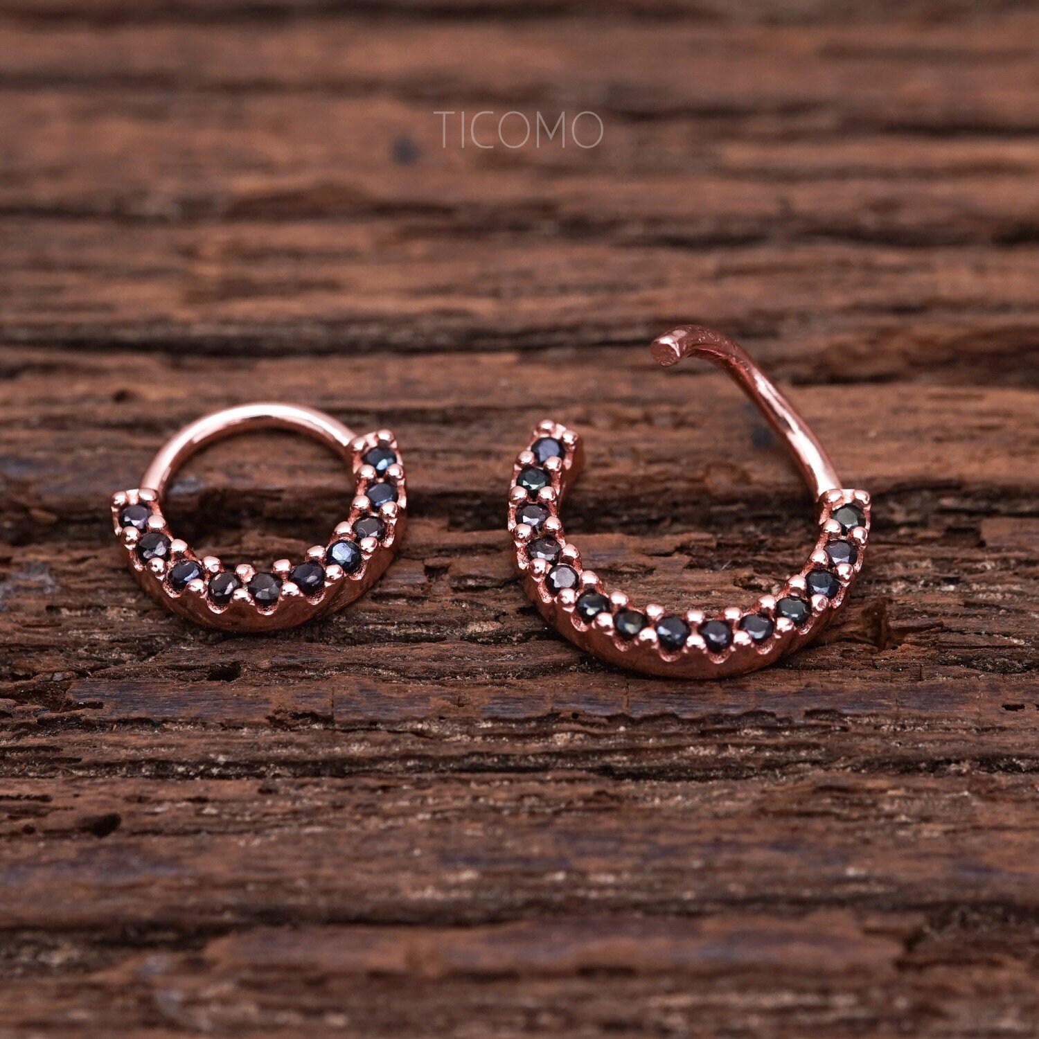 Daith Piercing Tiny Hoop Earring Small Hoop Daith Earring - Etsy