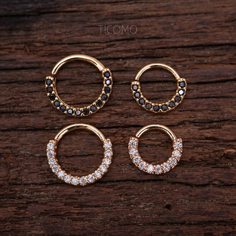 Daith Piercing Tiny Hoop Earring Small Hoop Daith Earring | Etsy