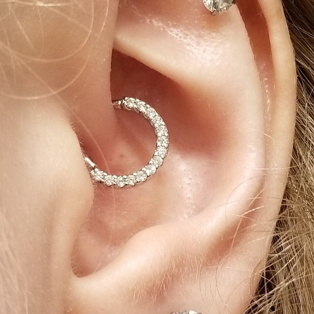 Daith Piercing Tiny Hoop Earring Small Hoop Daith Earring Septum Ring ...