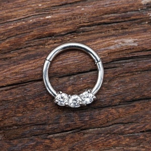 Daith Piercing Small Hoop Earring Daith Hoop Earring Septum Ring Septum ...