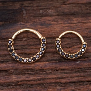 Daith Piercing Tiny Hoop Earring Small Hoop Daith Earring Septum Ring ...