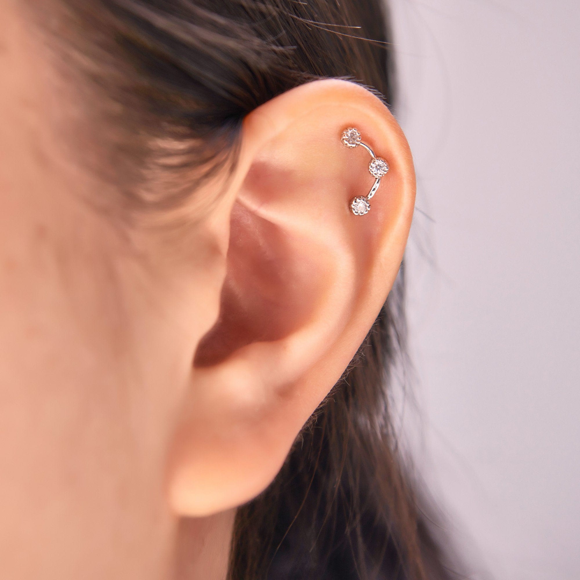 Knorpel Ohrring 16g Helix Ohrring Helix Piercing Tragus | Etsy