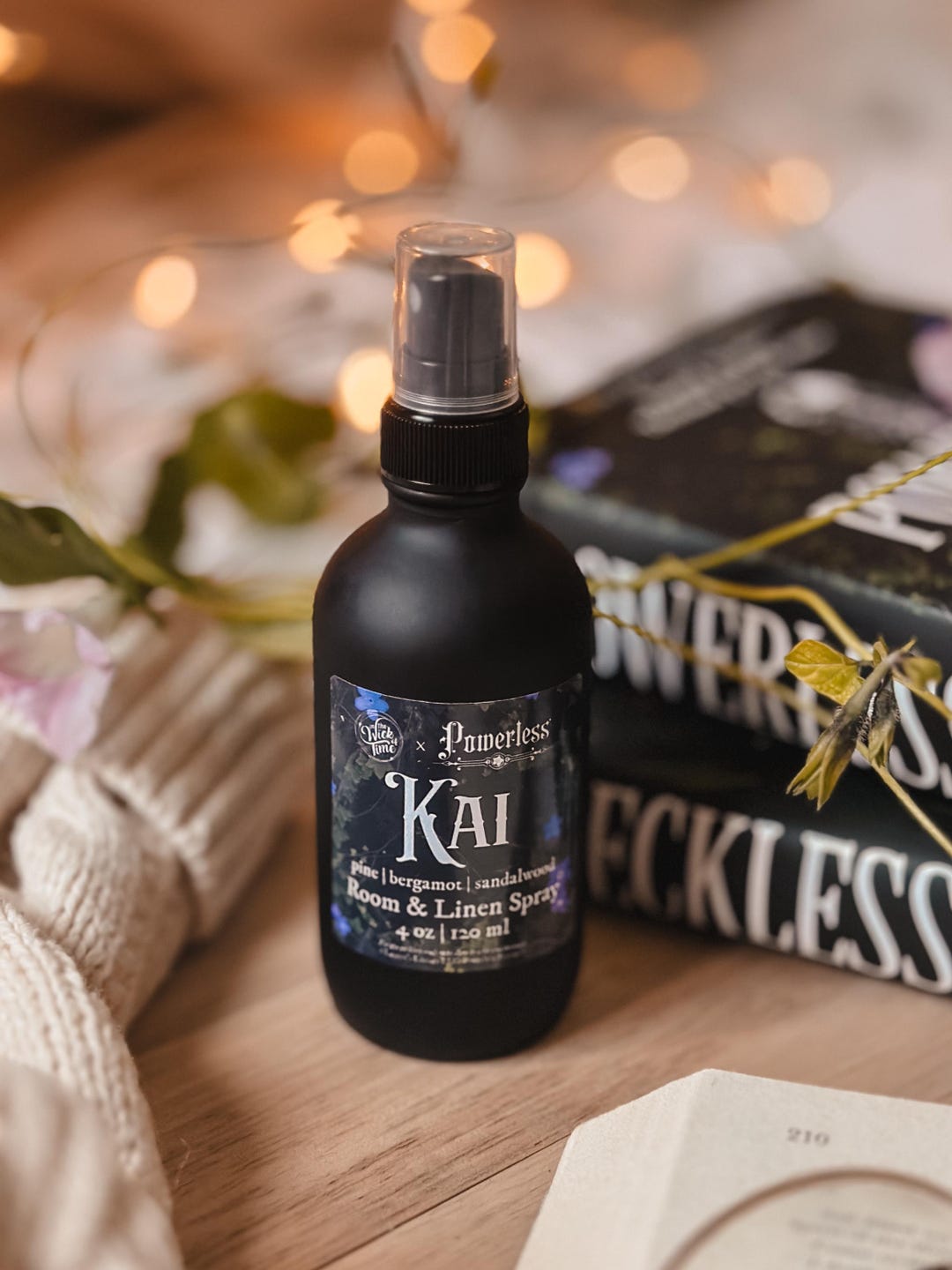 Kai Azer, Bookish Room and Linen Spray, Book Boyfriend Scents, Air ...