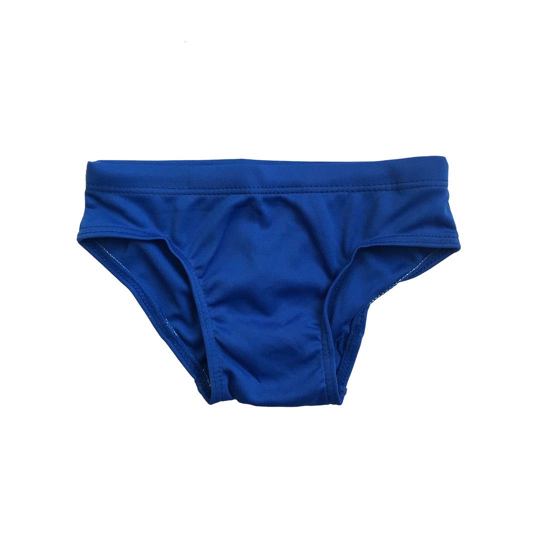 80's Electric Blue Vintage Speedo Swimsuit Trunk French New Old Stock 3 ...