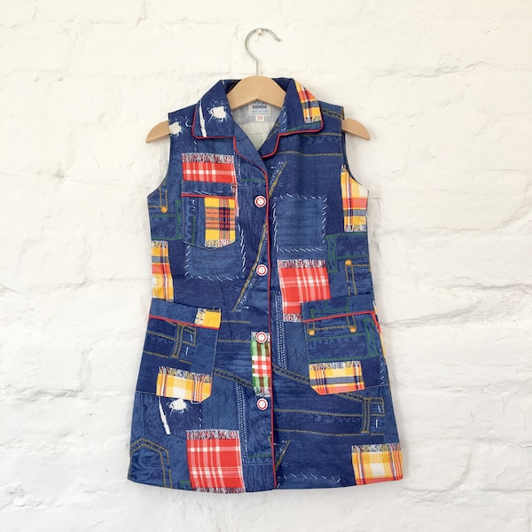 Patchwork Dress - Etsy