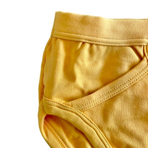 Vintage 70's Yellow Brief / Pants / Underwear 2-4Y - Etsy Australia