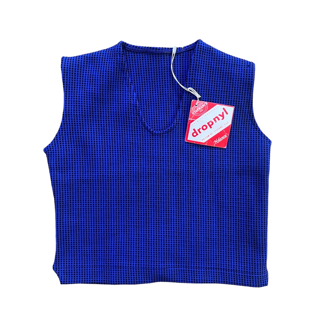 1960's Blue Vest / Gilet French Made 18-24M - Etsy