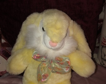 Yellow Easter Bunny | Etsy