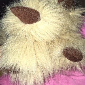 Vintage Big Horn Ram Plush Frou Fuzzy Carousal Cuddle 15" Cute Friend ...