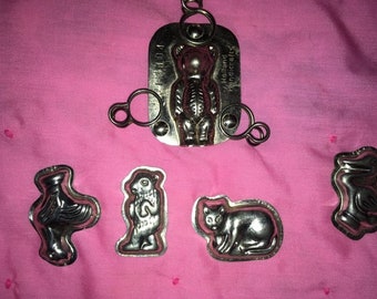 Metal Candy Molds - Etsy