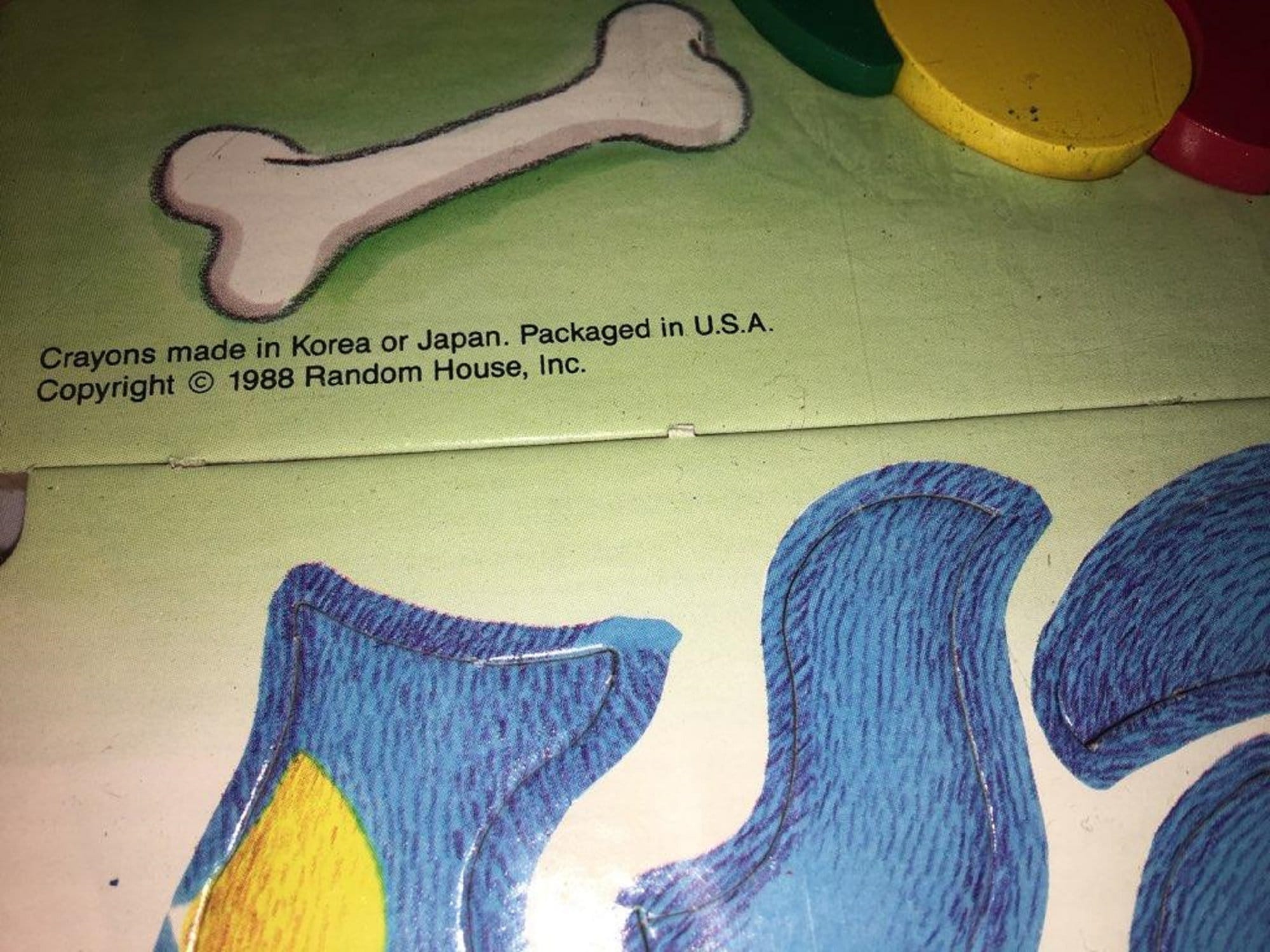 Vintage Super Crayon Puzzle shapes Coloring puzzles lot 5 | Etsy