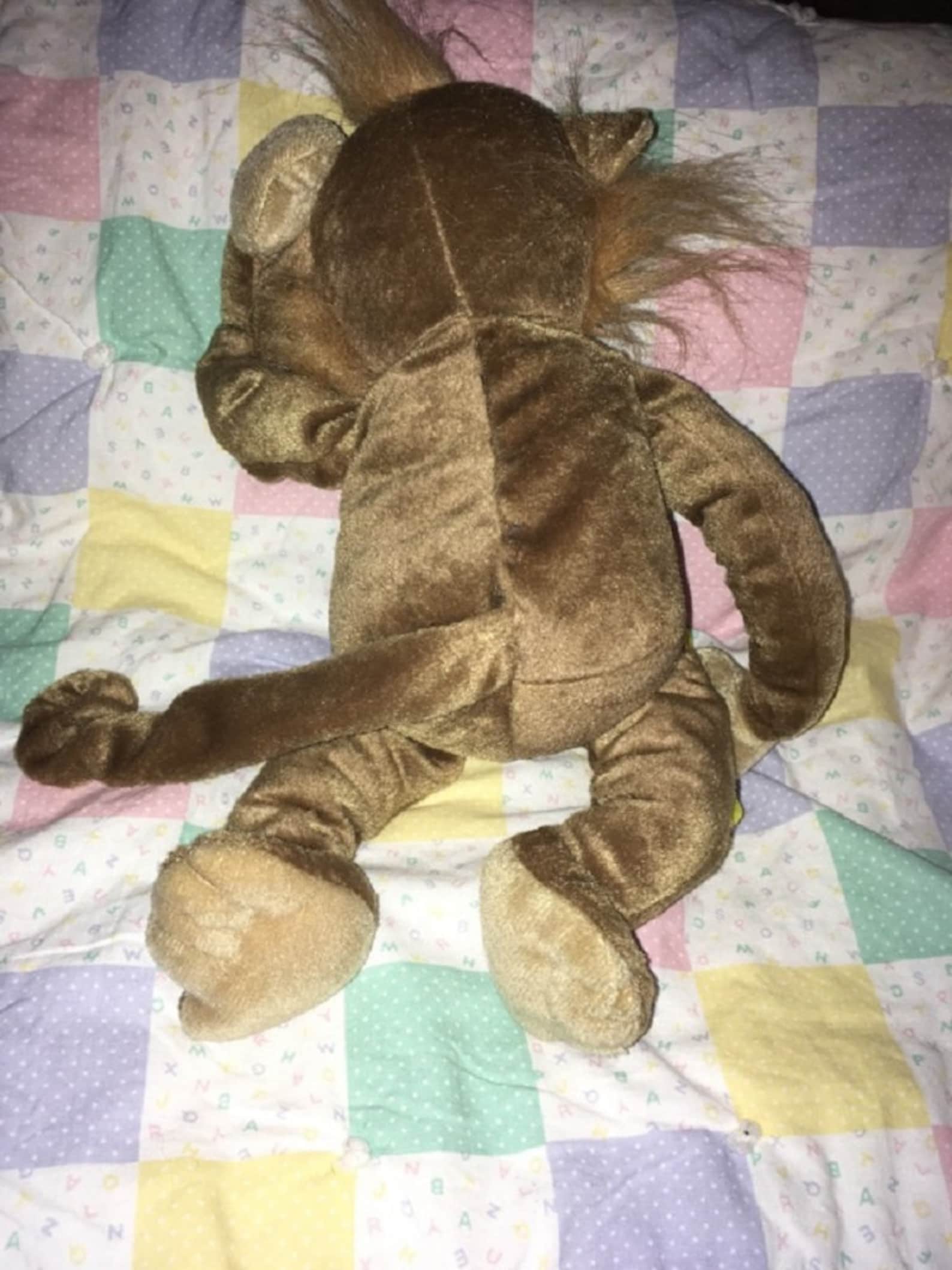 Papel Giftware Monkey Plush Jungle Jamboree Bananas 12" Banana in Hand ...