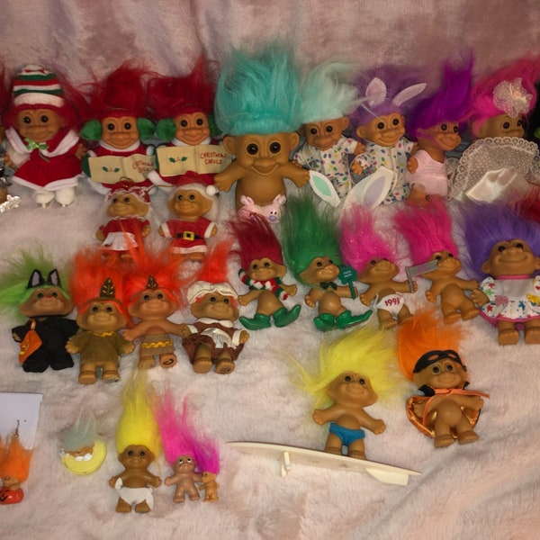 Troll Doll - Etsy