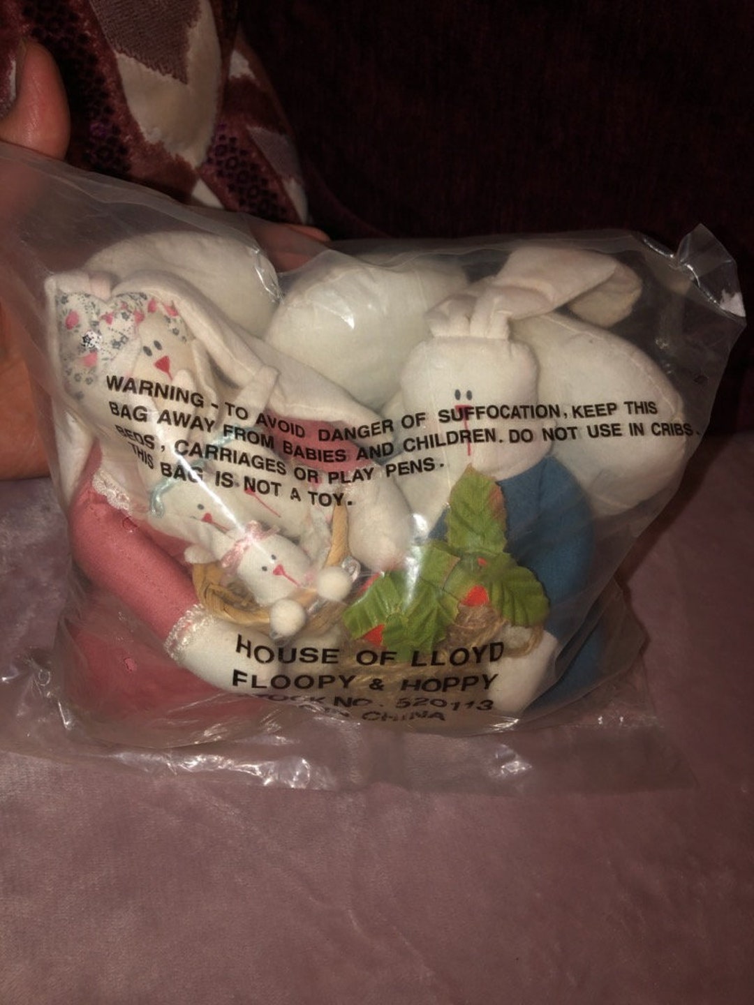 Vintage House of Llyod Bunny Plush Family Floopy & Hoppy NIP 16 ...