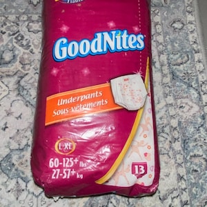 Vintage Goodnights Underpants Pull Ups Ballerina Girls Hearts Flowers ...