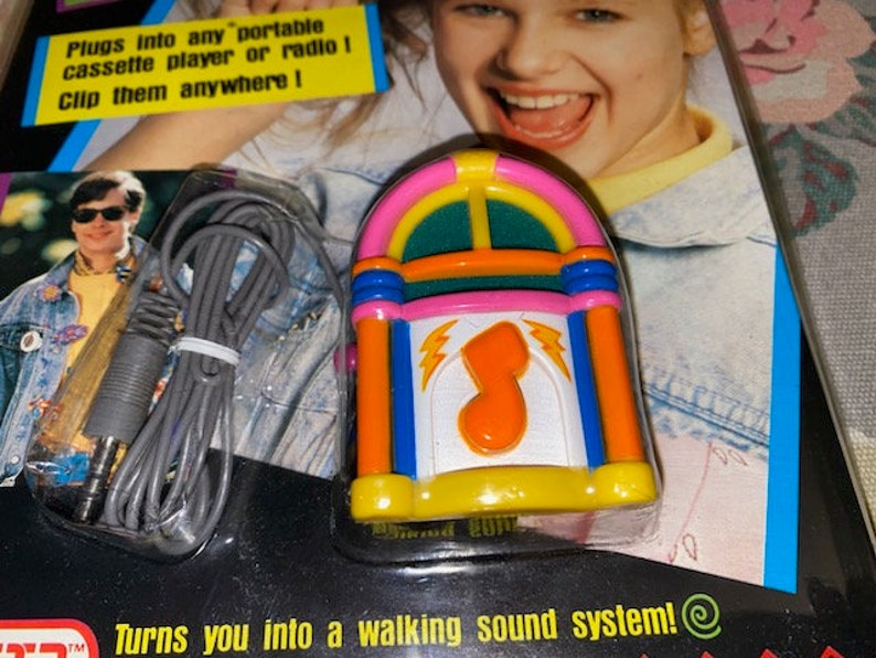 Vintage Nasta Jukebox Sound Wear Speaker Plugs Into Radio or Portable ...
