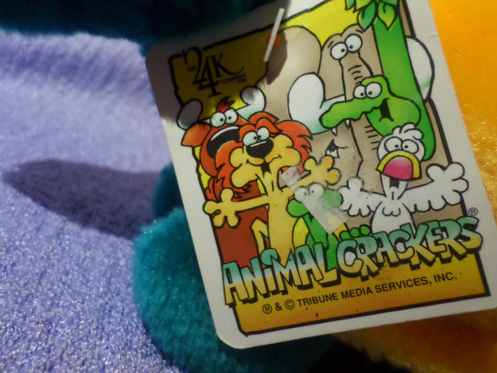 Vintage Animal Crackers Plush Turtle Tribune Comic 24k Grandpa Special ...