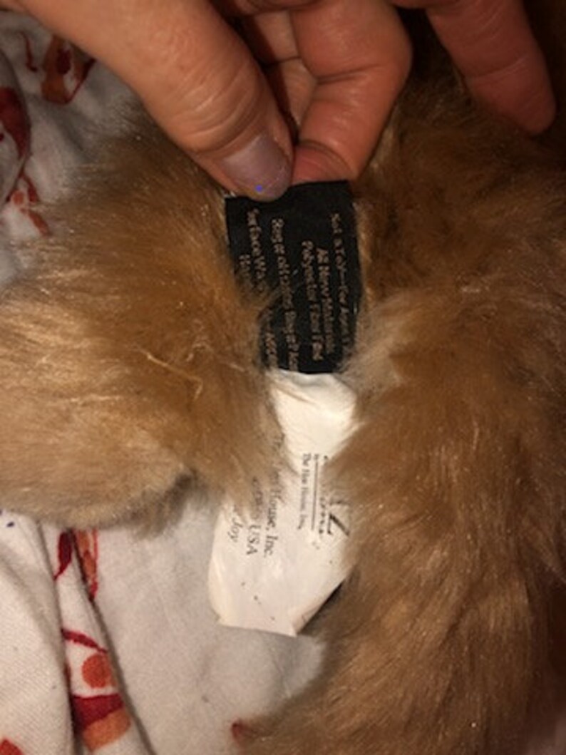 Vintage Ditz Dog plush Golden Retriever plush realistic also | Etsy