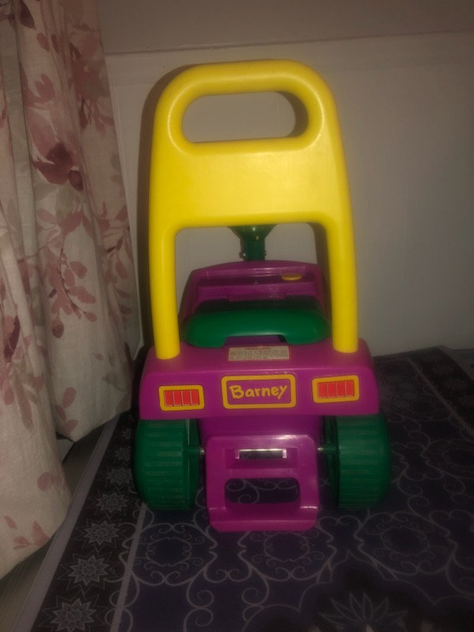 Vintage Playskool Barney the Dinosaur Ride on Toy Baby Bop | Etsy