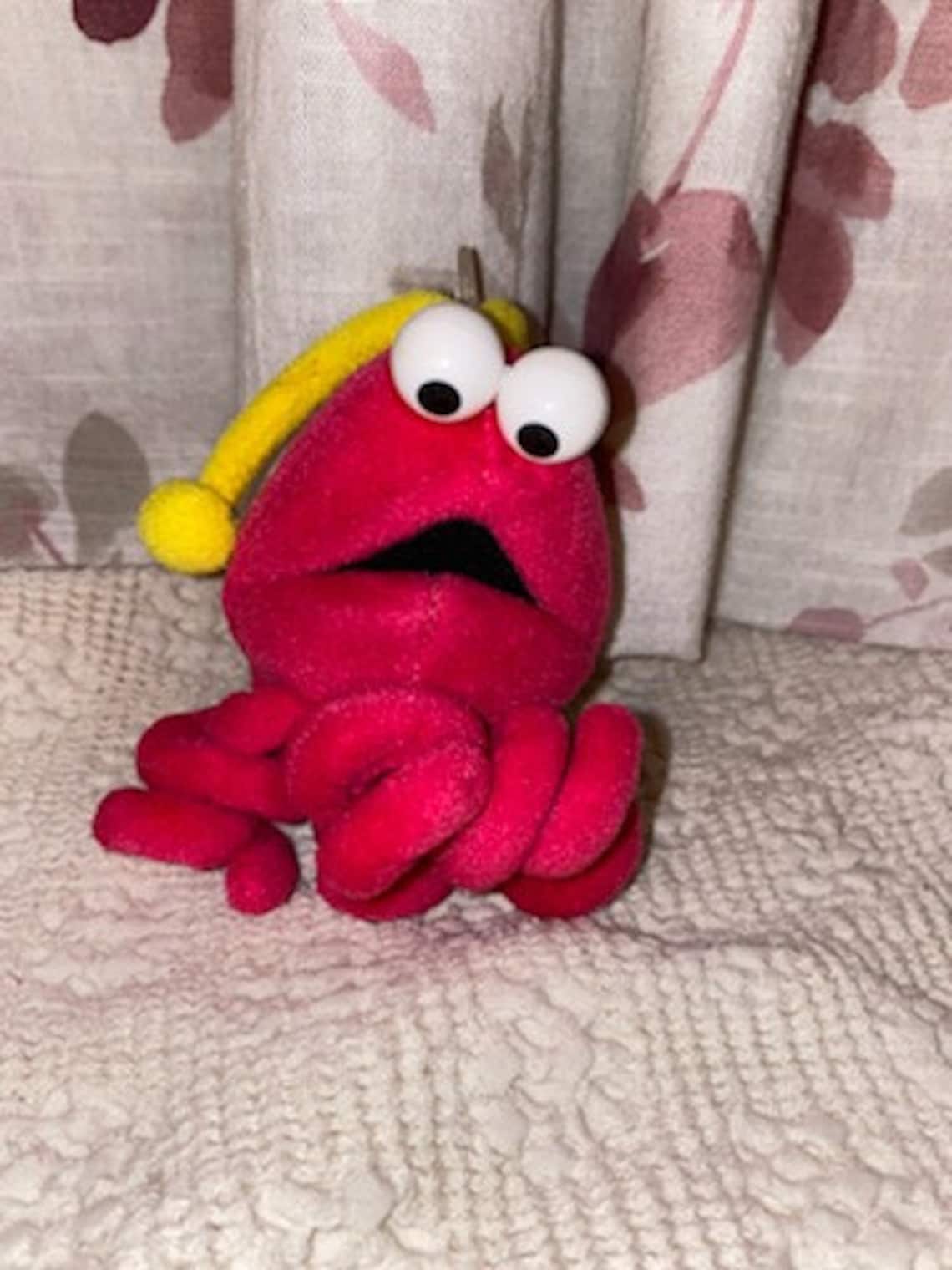 Vintage Sesame Street Martian Plush Yip Yep Wa Alien Little 4"-7" With ...