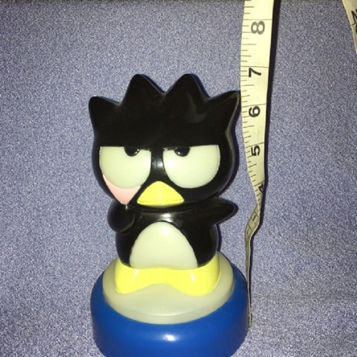 Vintage Sanrio Badtz Maru Push Light Sanrio 1993 1996 Black White ...