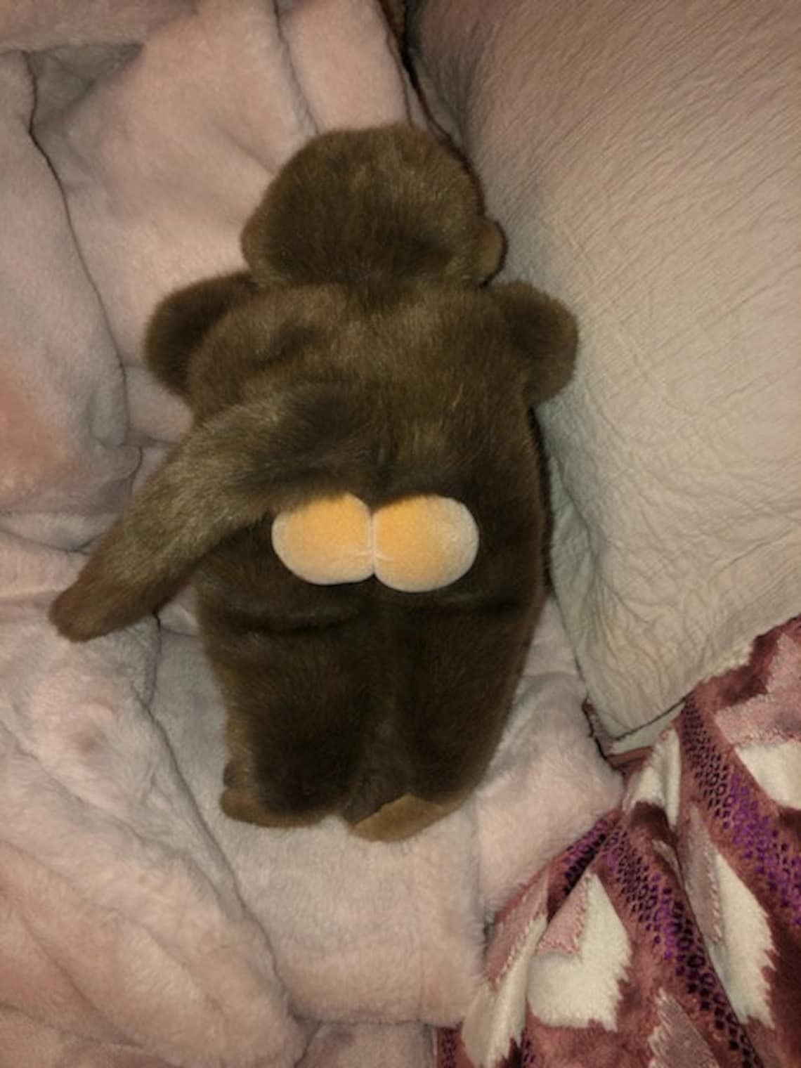 Vintage Mary Meyer Monkey Plush Butt Bum Booty ECU 15 | Etsy