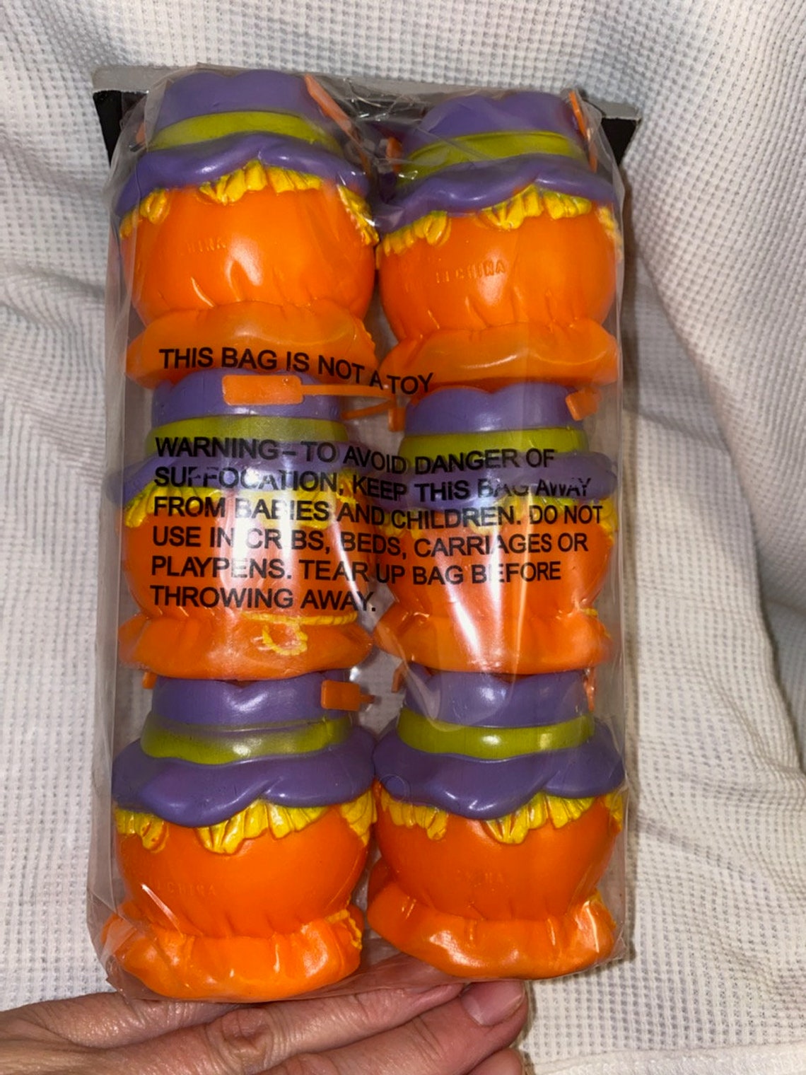 Vintage Halloween Treat Containers Lot Pumpkin Scarecrow Mini Pail NIP ...