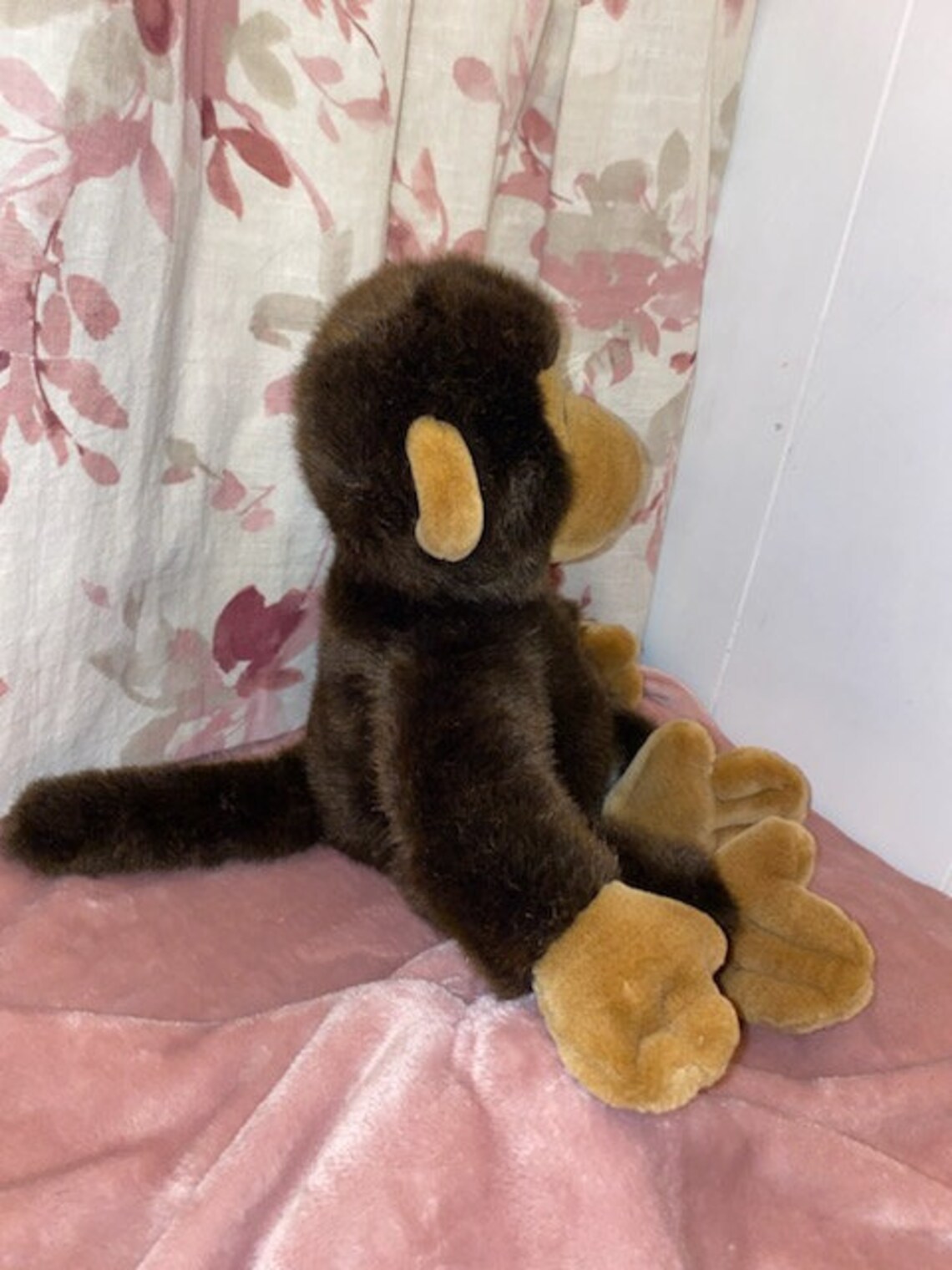 Vintage Cuddle Zone Monkey Plush Target Yellow Label 16 - Etsy