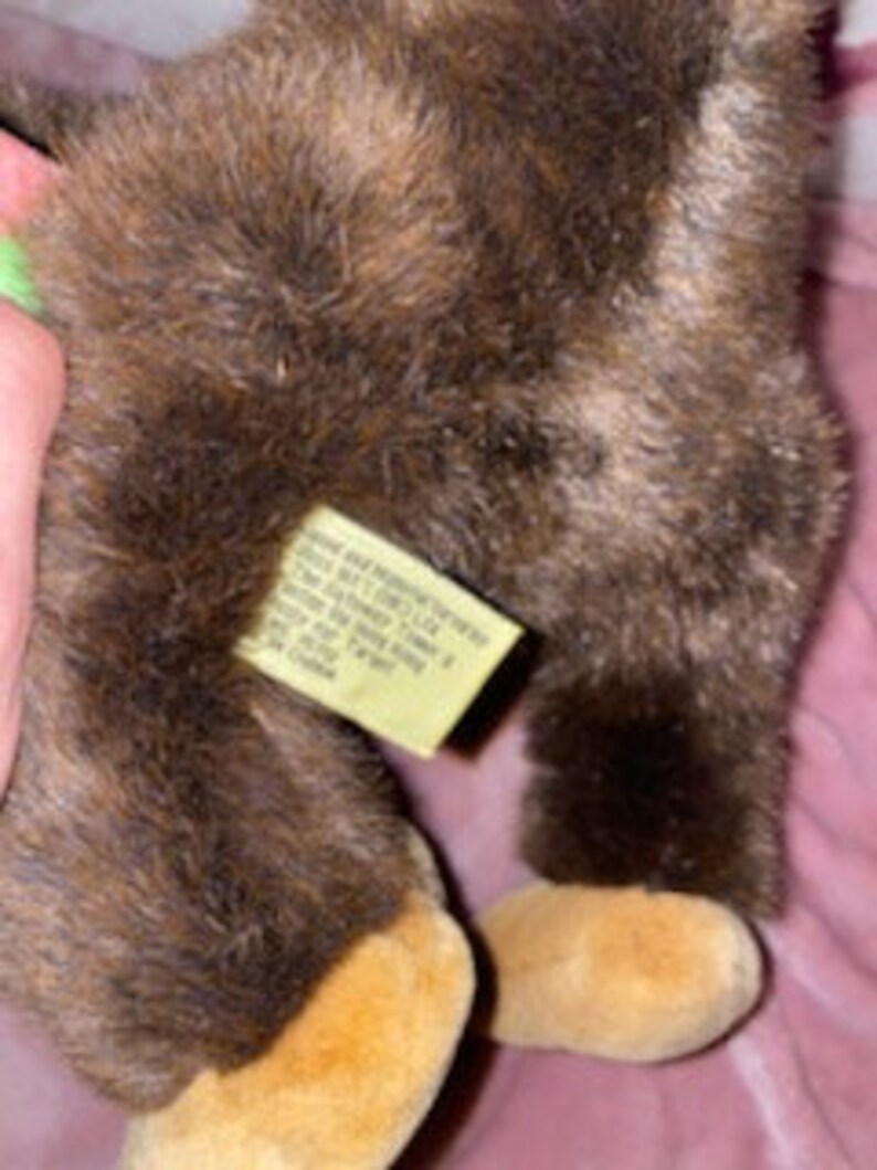Vintage Cuddle Zone Monkey Plush Target Yellow Label 16 - Etsy