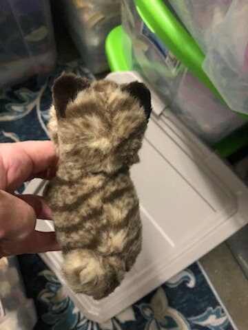 Vintage Russ Cat Plush Whiskers Brown Leopard Freckles Tabby | Etsy