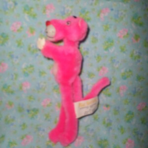 Vintage Pink Panther Hugger Clip on Mighty Star 1980's Rare 6 1/2 Long ...