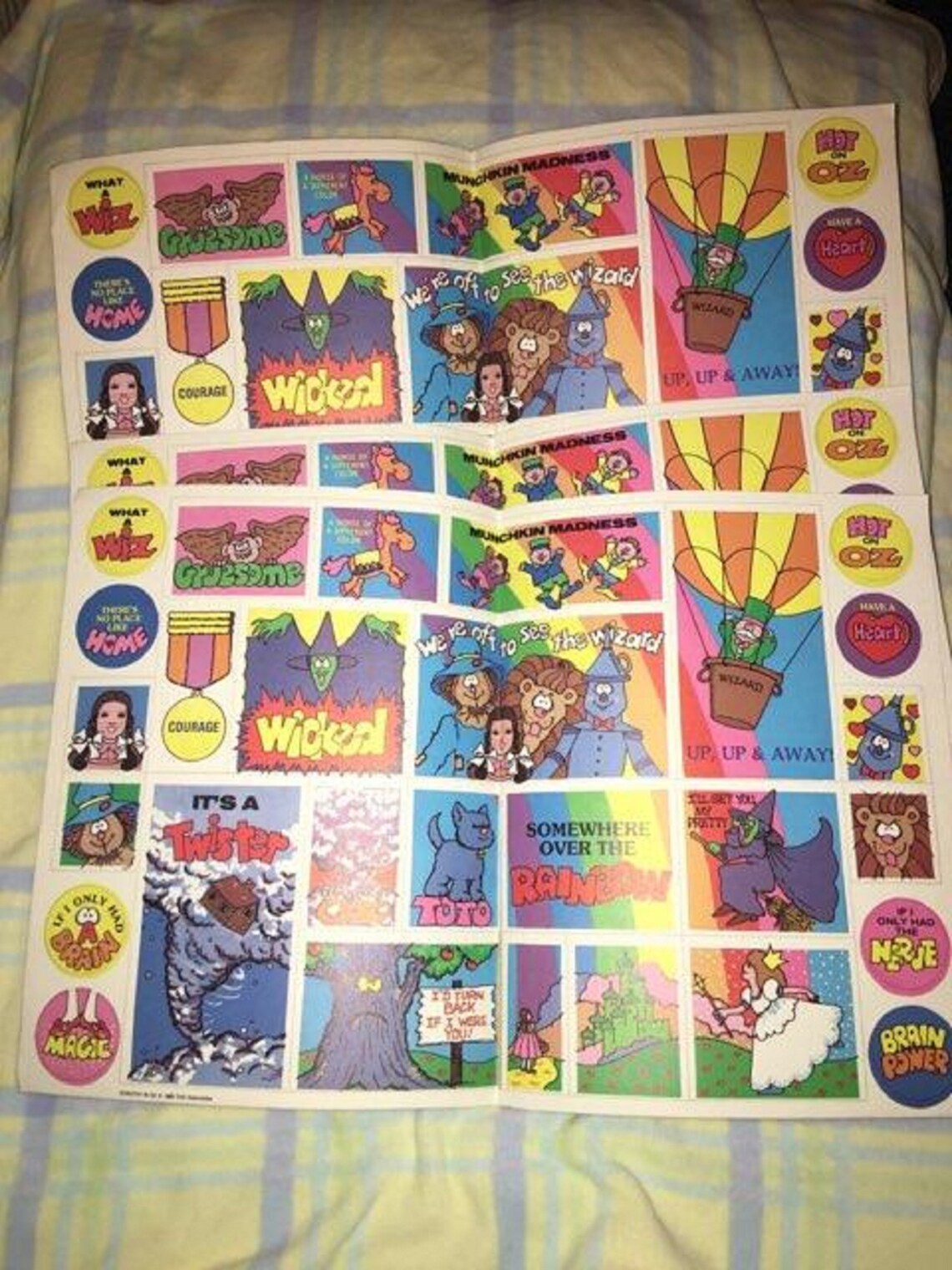 Vintage Wizard of Oz Lot Return to Oz Stickers Trolls Confetti | Etsy