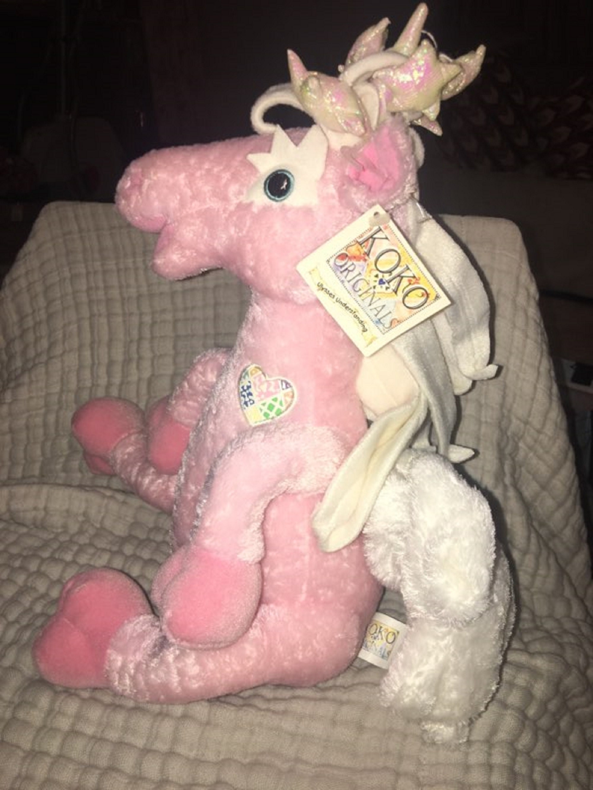 KOKO Originals Unicorn Plush Ulysses Understanding Angel - Etsy