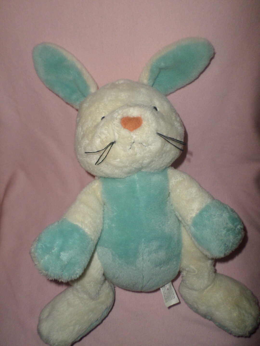 Target Bunny Plush Cream Aqua Blue 12 Hop Blue Teal Whiskers Rabbit - Etsy